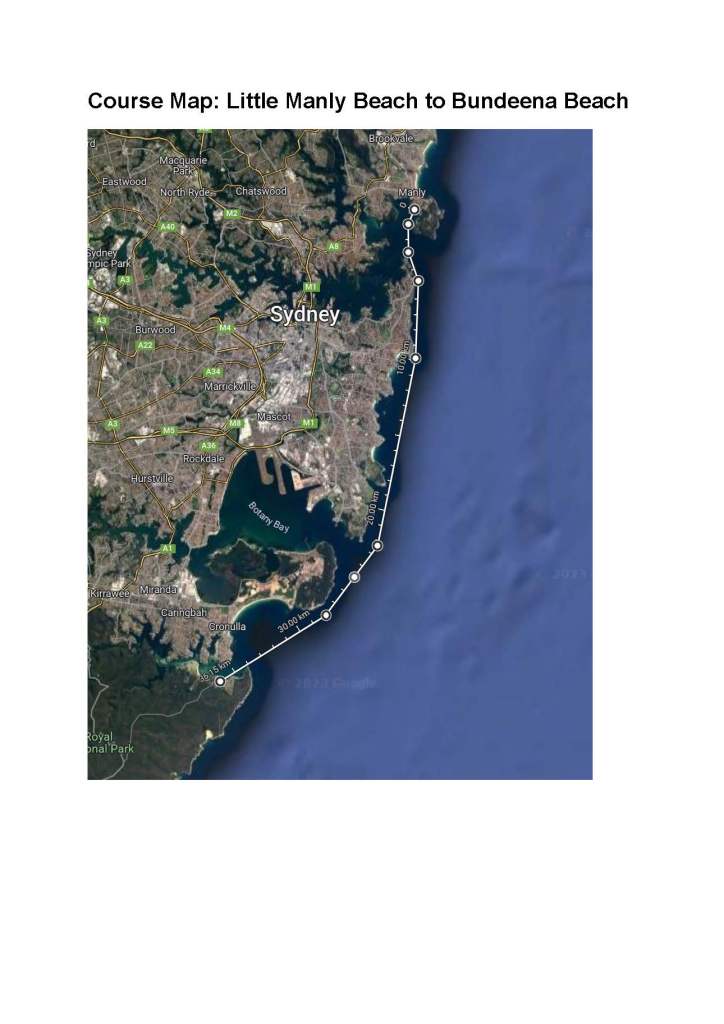 Manly2Bundeena 36km swim 2025 – ANOTHER LEVEL PERFORMANCE